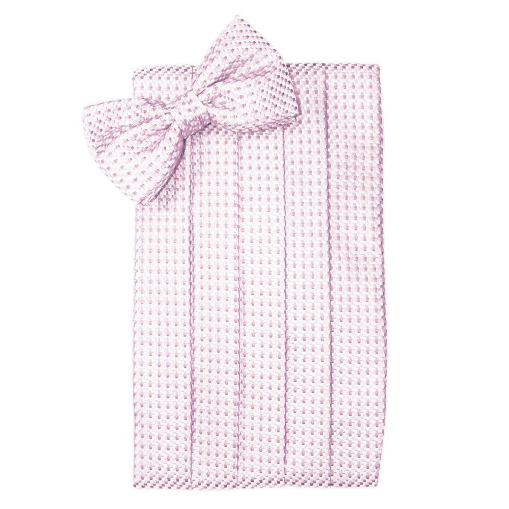 Pink Venetian Cummerbund Set – TuxedoVests